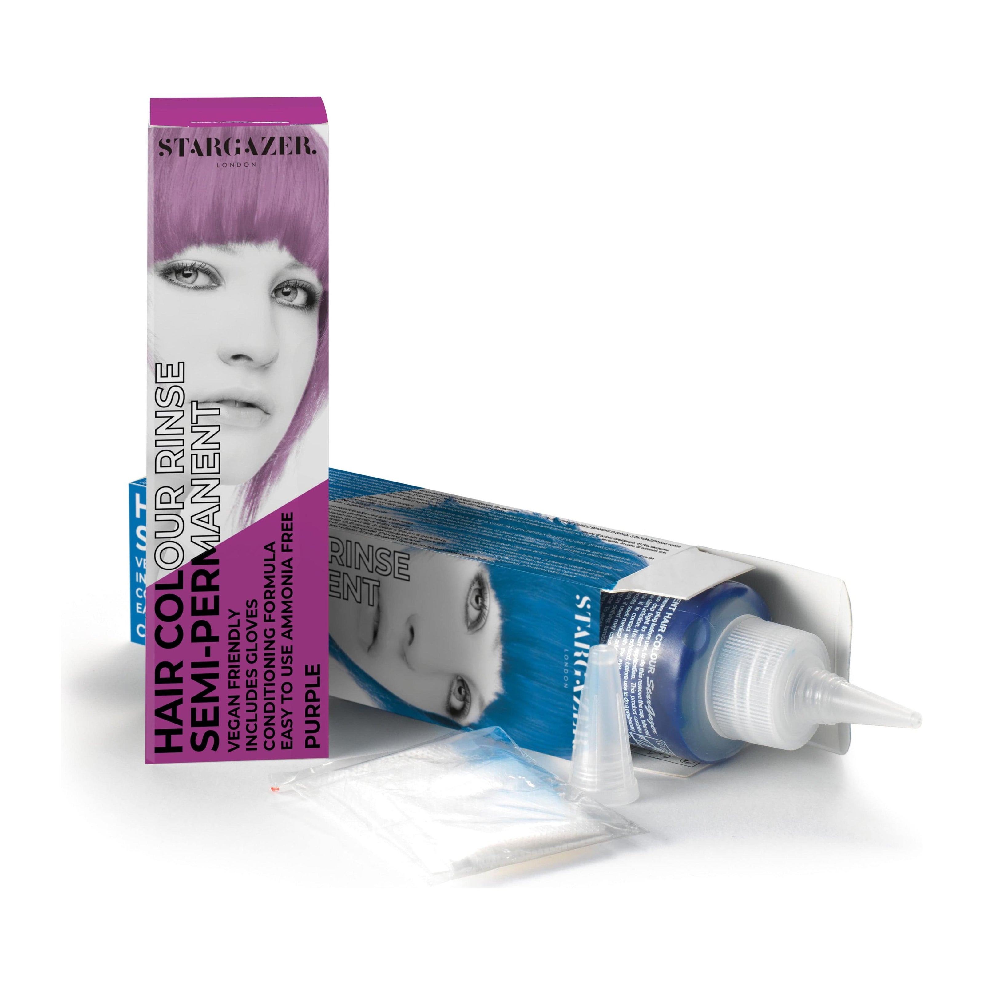 Stargazer Purple Semi Permanent Hair Dye - Cruelty Free