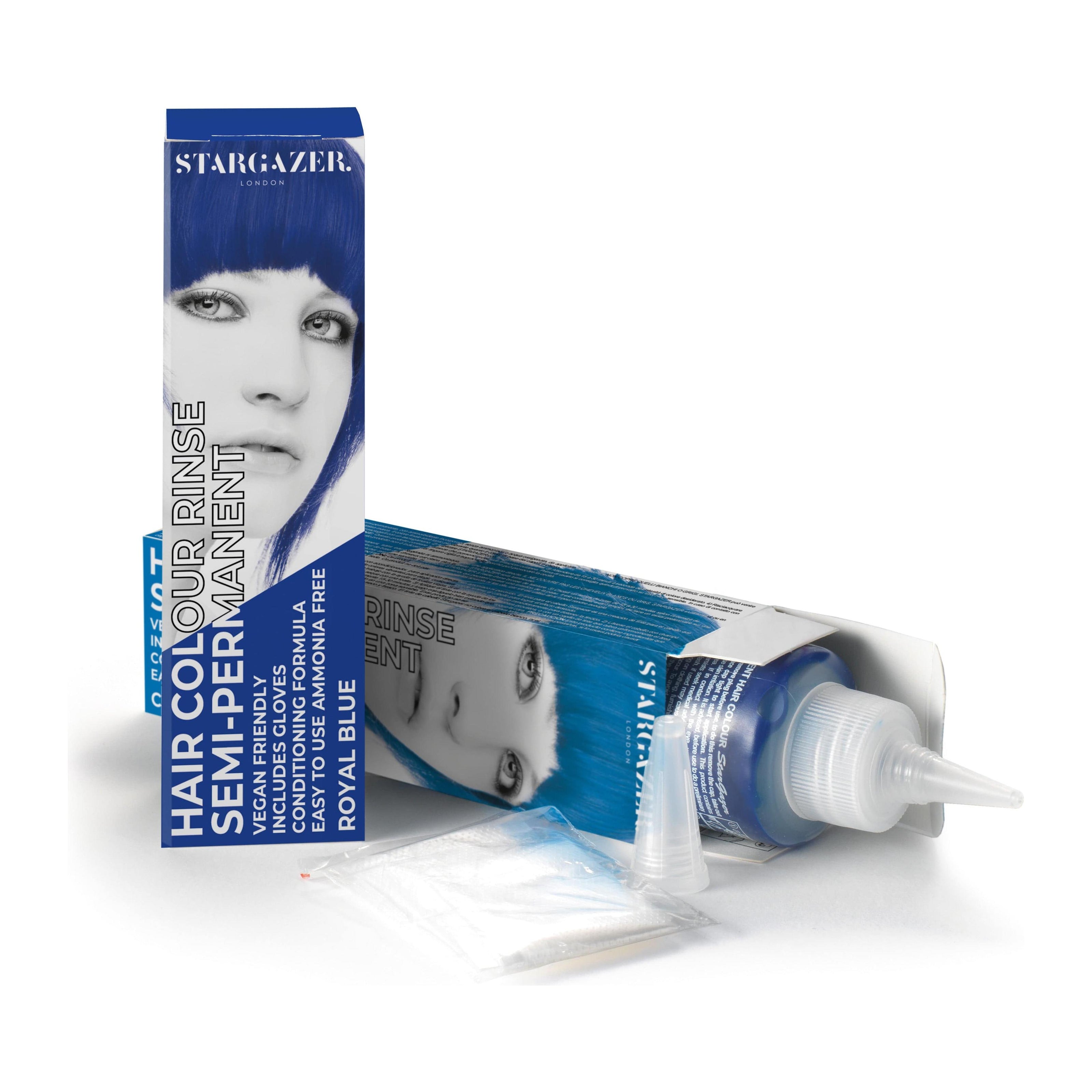 Stargazer Royal Blue Semi Permanent Hair Dye - Cruelty Free