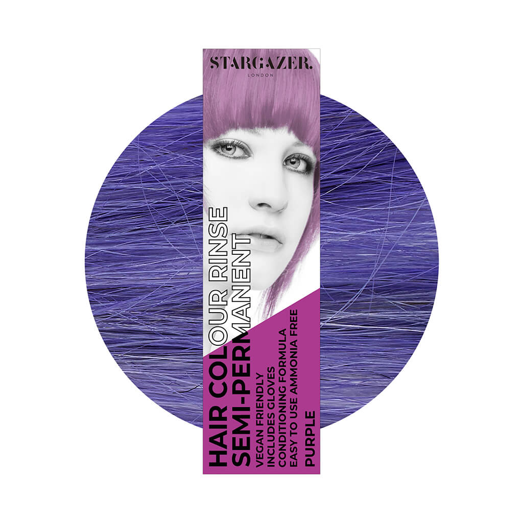 Stargazer Purple Semi Permanent Hair Dye - Cruelty Free