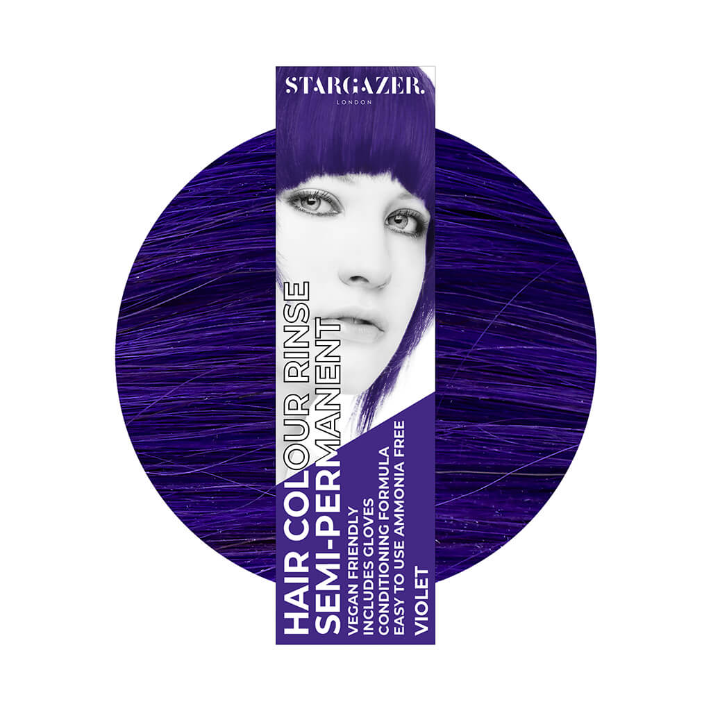 Stargazer Violet Semi Permanent Hair Dye - Cruelty Free